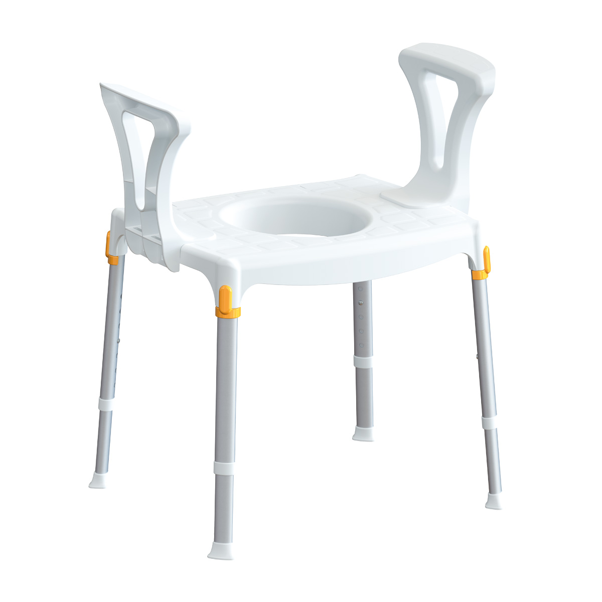 Commode Chair with Armrests - LM Global Design